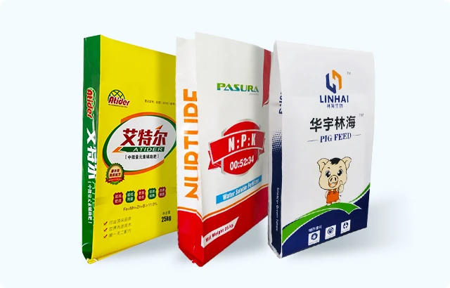 Custom Stand Up Pouches Fertilizer Bags 10kg 25 kg 50kg BOPP Laminated Bags